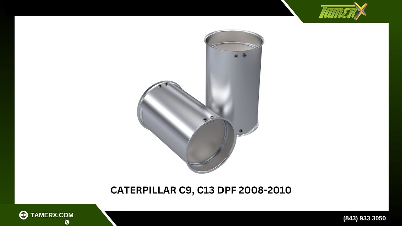 Caterpillar C9, C13 DPF 2008-2010 - YouTube