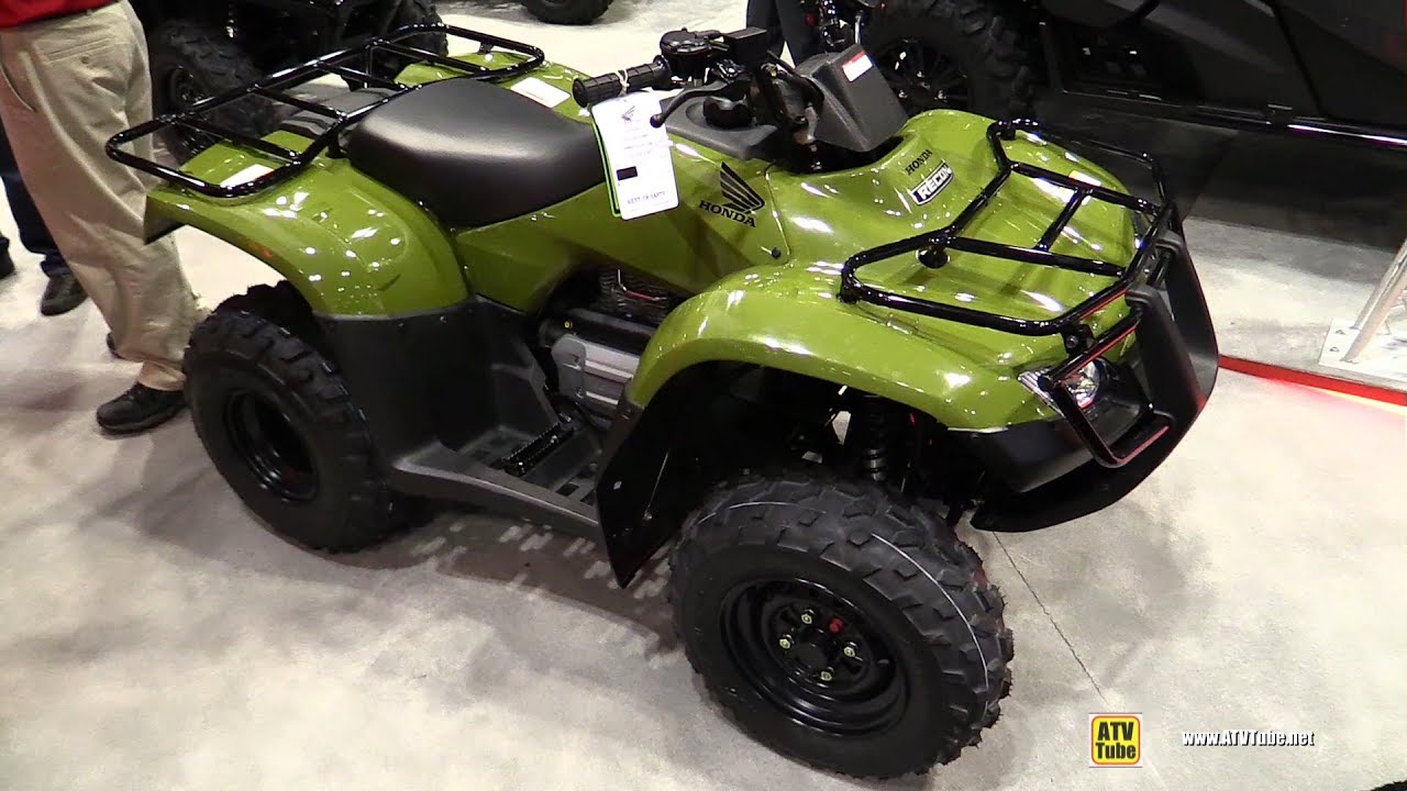 2017 Honda Recon ES - Walkaround - 2016 AIMExpo Orlando - YouTube