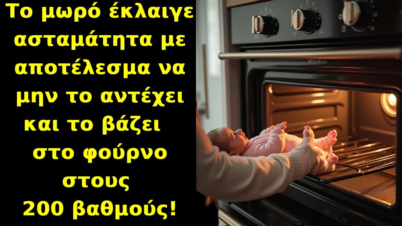 Έβαλε το μωρό στους 200 βαθμούς στο φούρνο επειδή δεν άντεχε άλλο το ...
