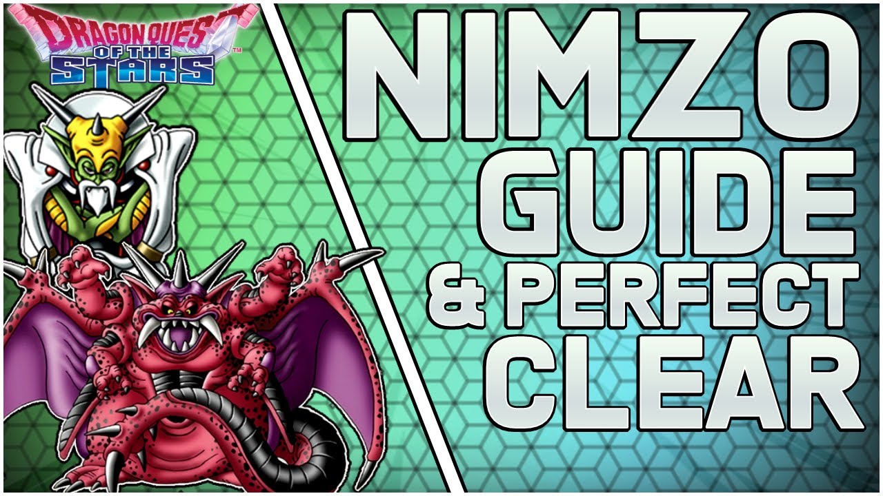 『Grandmaster Nimzo』LEGENDARY GUIDE & PERFECT SOLO CLEAR - Dragon Quest ...