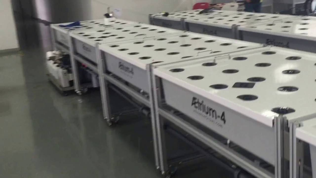 AEtrium-4 10-tub dosing setup - YouTube