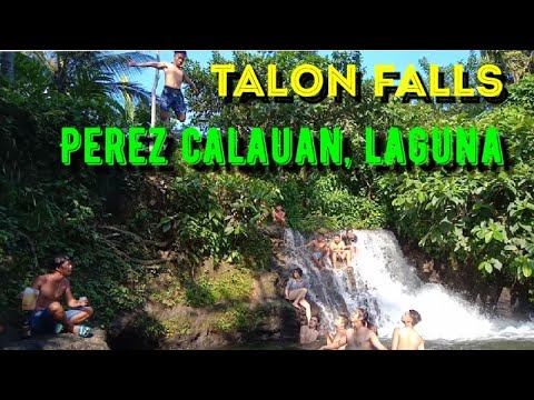 Perez Calauan laguna, Talon falls - YouTube