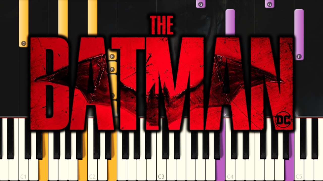 The Batman - DC FanDome Teaser Piano Music - YouTube