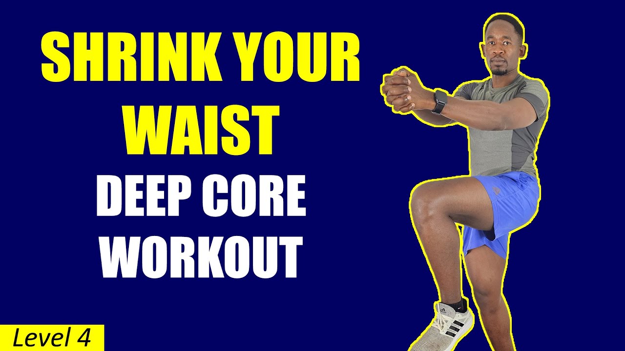 30-Minute DEEP CORE WORKOUT AT HOME for Beginners - Shrink Waist Fast ...