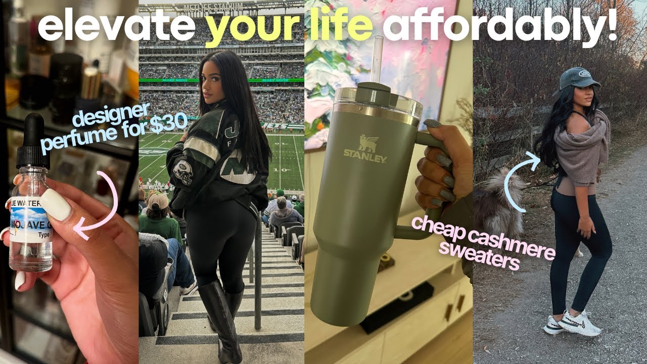 How I ELEVATED my life affordably! *ball on a budget* - YouTube