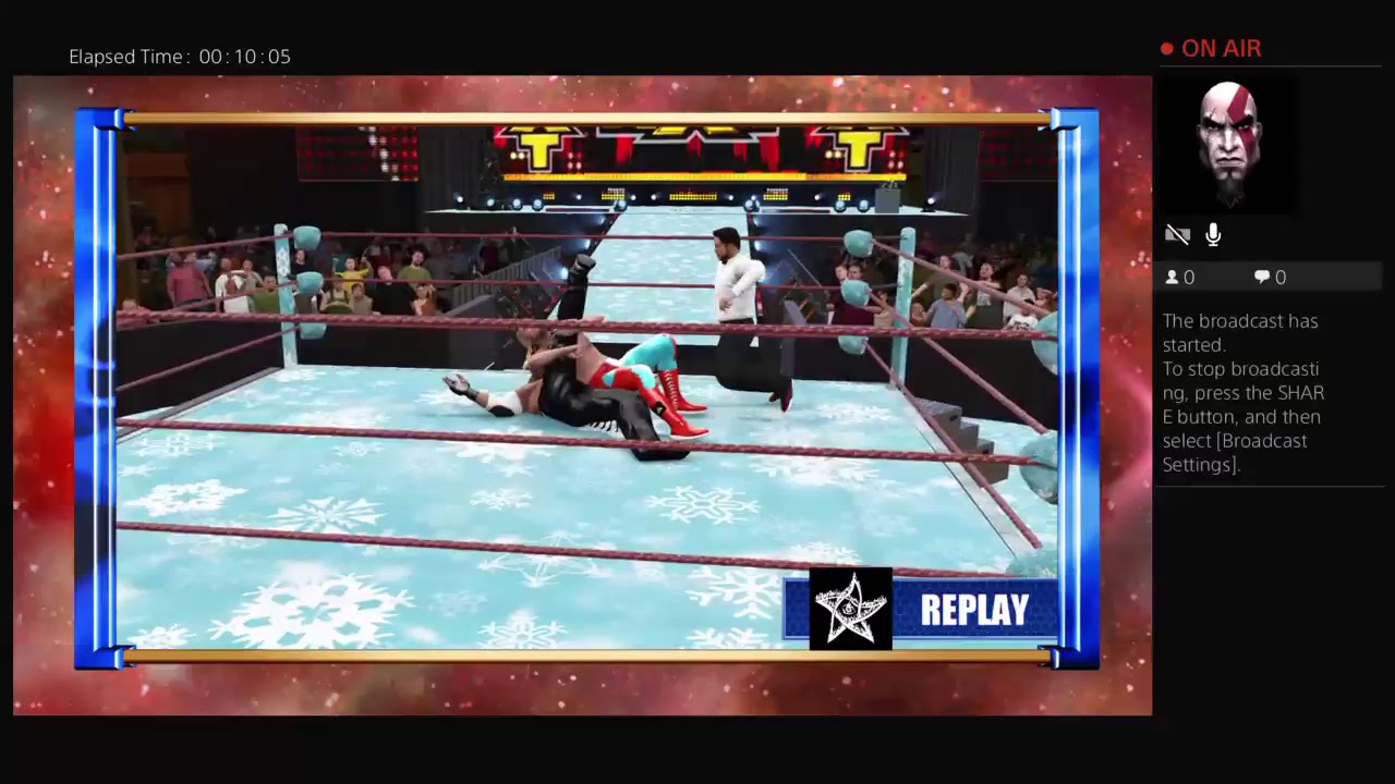 WWE2K17 Friday Night Fight Club NYR KWE Heavyweight Championship Match ...