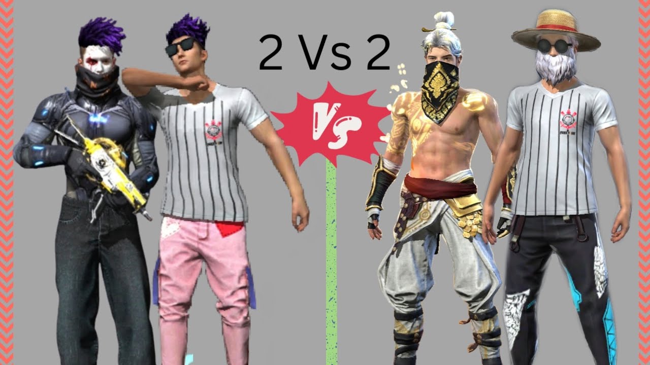 2 Vs 2 S M O O T H GAMEPLAY 😱 |Garena Free fire 🔥 | Real Gamers 😎 - YouTube