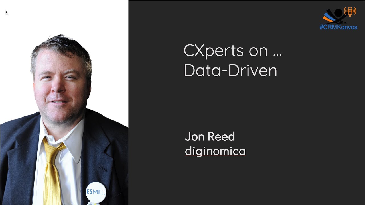 CXpert Jon Reed decodes being data driven - YouTube