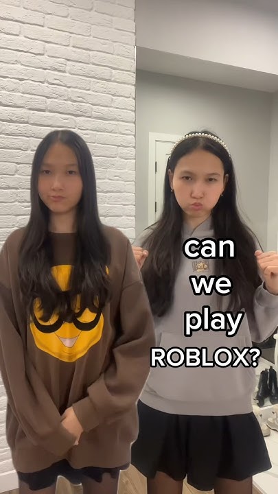 POV: me and my bestie trying to play Roblox🥹🤣 #roblox #robloxshorts - YouTube