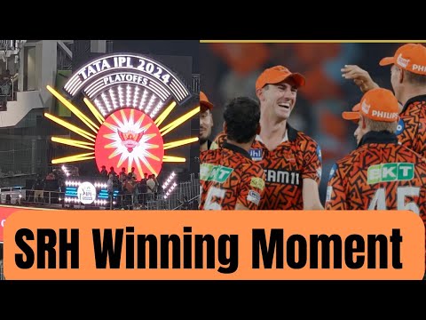 SRH Winning Moment | SRH vs RR Highlights | SRH Won By 36 Runs - YouTube