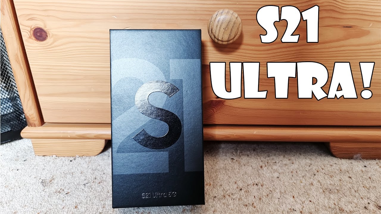 Samsung Galaxy S21 Ultra 5G Unboxing - YouTube