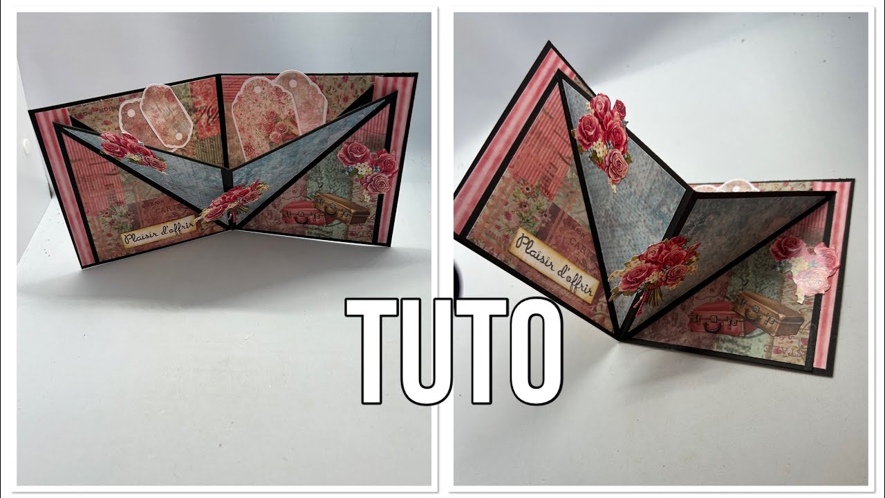 TUTO Carte POP UP originale!! Effet wahouu - YouTube