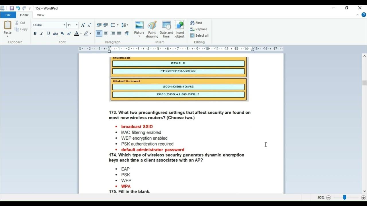 CCNA 1 Final Exam Answers 2023 v5 1+v6 0 Introduction to Networks part 3, from 151 to ...