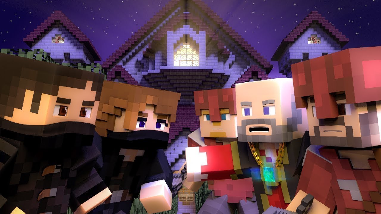We Are The Night - A Minecraft Music Video/Song. 👍👍👍CaptainSparklez ...