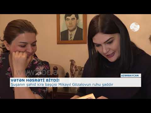 ŞUŞANIN ŞƏHİD İCRA BAŞÇISI MİKAYIL GÖZƏLOVUN RUHU ŞADDIR