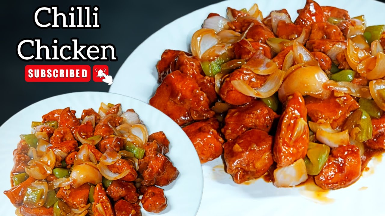 Restaurant Style Dry Chilli Chicken Recipe | Spicy Chilli Chicken ...