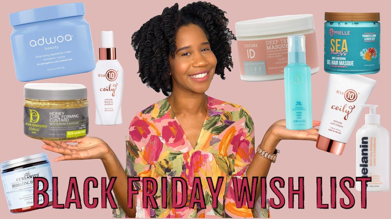 Black Friday Natural Hair MUST HAVES for Type 4 Hair | Black Friday ...