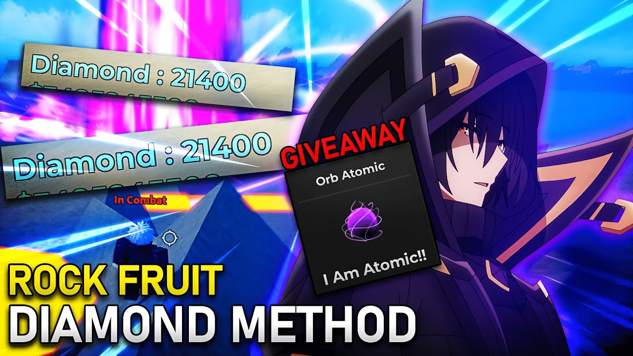 Rock Fruit | Best Diamond Method [Giveaway + Server] #rockfruit - YouTube
