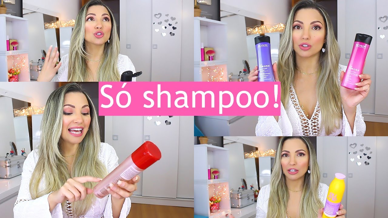 VAMOS FALAR DE SHAMPOO {Testei alguns! Transparentes e cremosos} Por ...