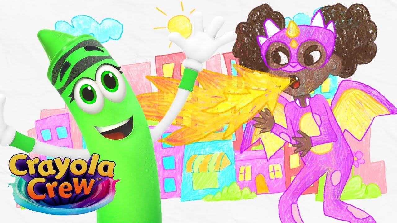 The Most Amazing NEON Crayon! | @CrayolaCrewOfficial Fun & Creative ...