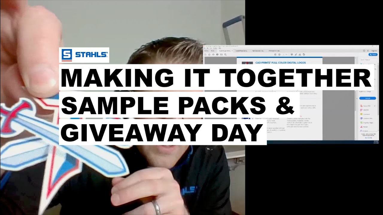 Making It Together Day 10 - Sample Packs and Giveaways - YouTube