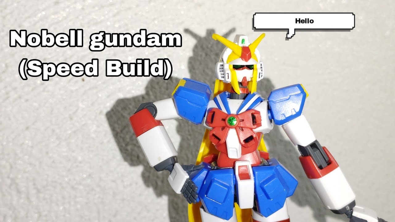 Best gunpla for beginners Nobell gundam (SPEED BUILD) - YouTube