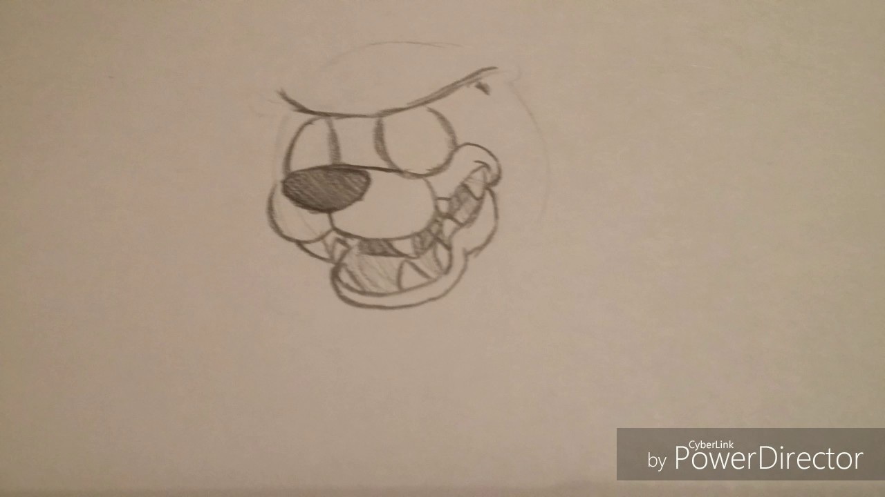 How to draw wilver the wolf [ 6 second tutorial] - YouTube
