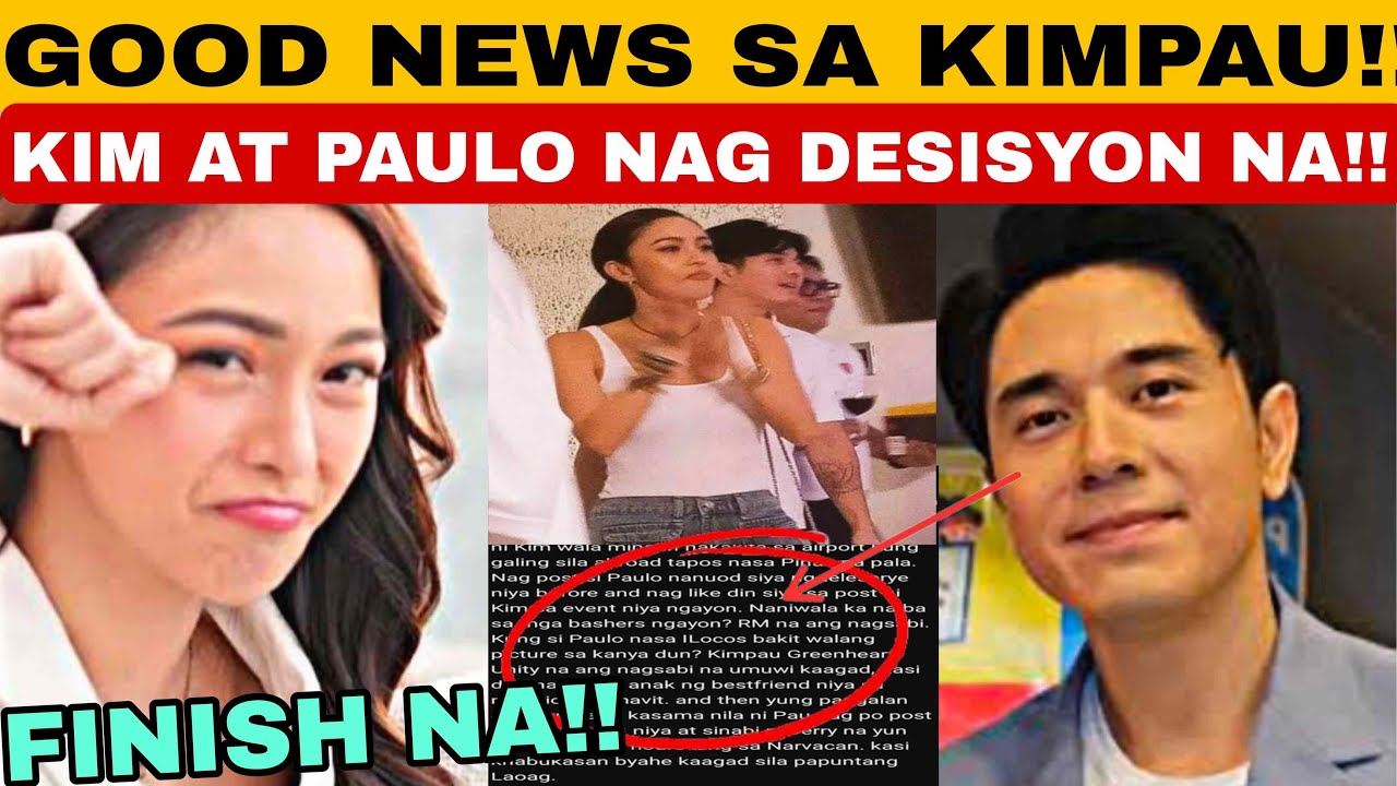 FINALLY 🥳GOOD NEWS FOR KIM AT PAULO IKAKATUWA NG BUONG BANSA‼️PAULO AT ...