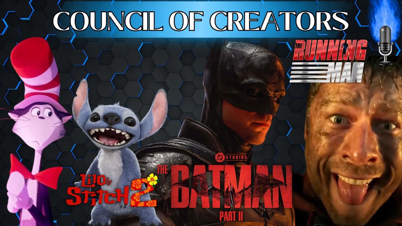 The Batman Part 2 Script, The Running Man, & More! Council Of Creators ...