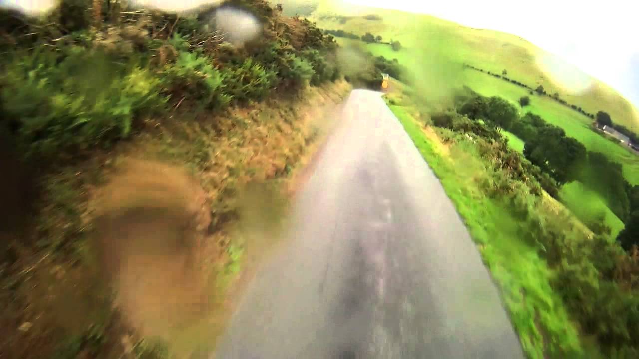 Dodging Sheep & Cows on the Bwlch Penbarras Descent - YouTube