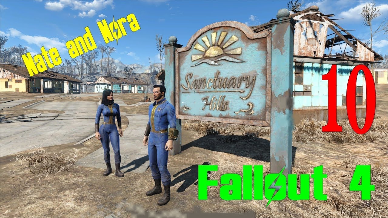 Fallout 4 Nate and Nora (Ch 1) #10 Rescue Nick Valentine - YouTube