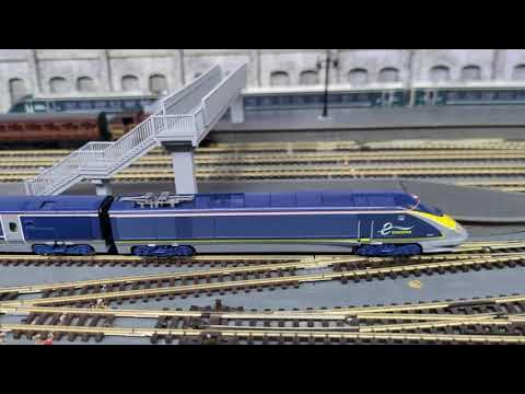 Kato Eurostar DCC Conversion 10-1297 (N GAUGE) by Hookstone Models - YouTube