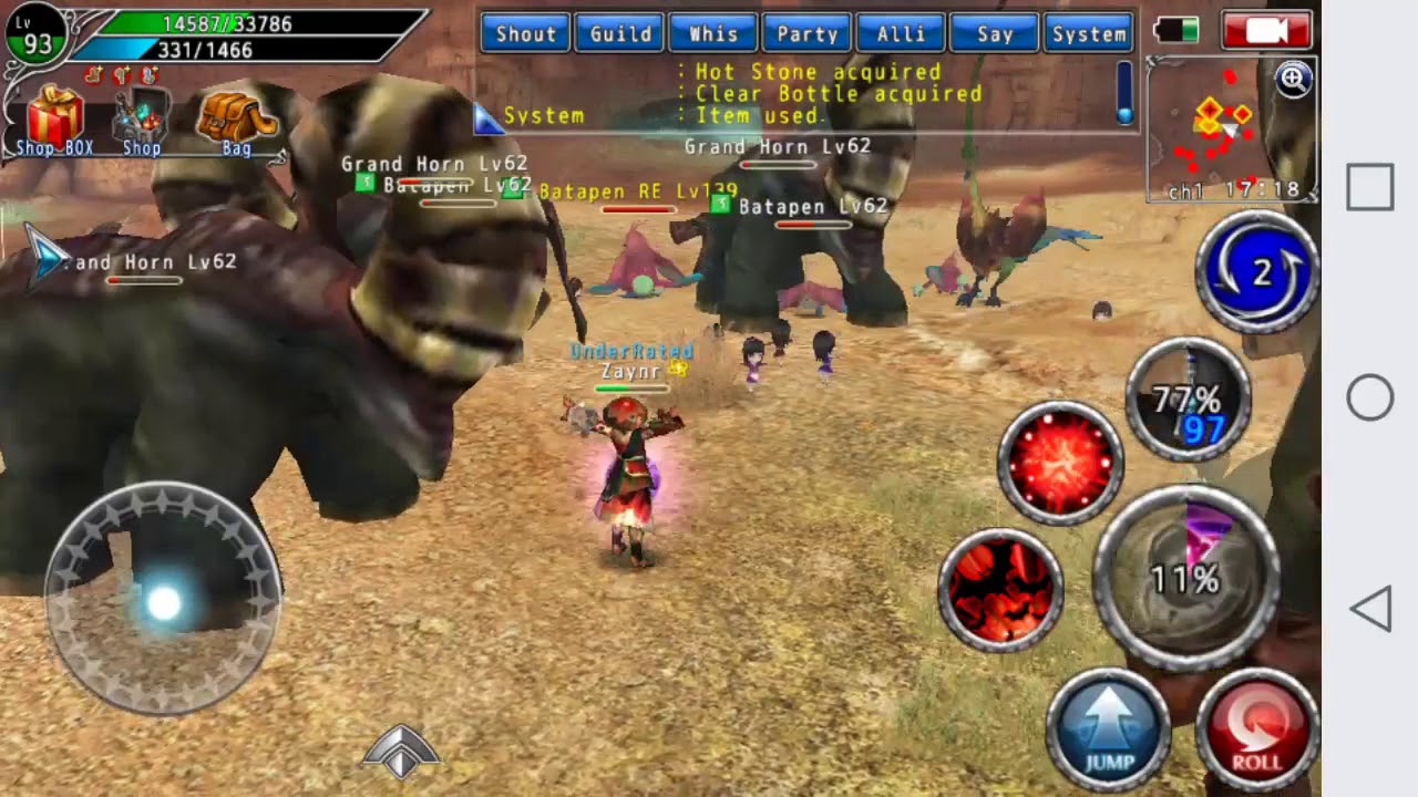 My RB2 Lvl93 Vampire (Farming on Flr26) - YouTube