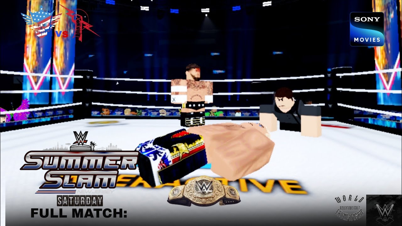 FULLMATCHROBLOX: World Title Match – Cody Rhodes vs CM Punk (Full Match ...