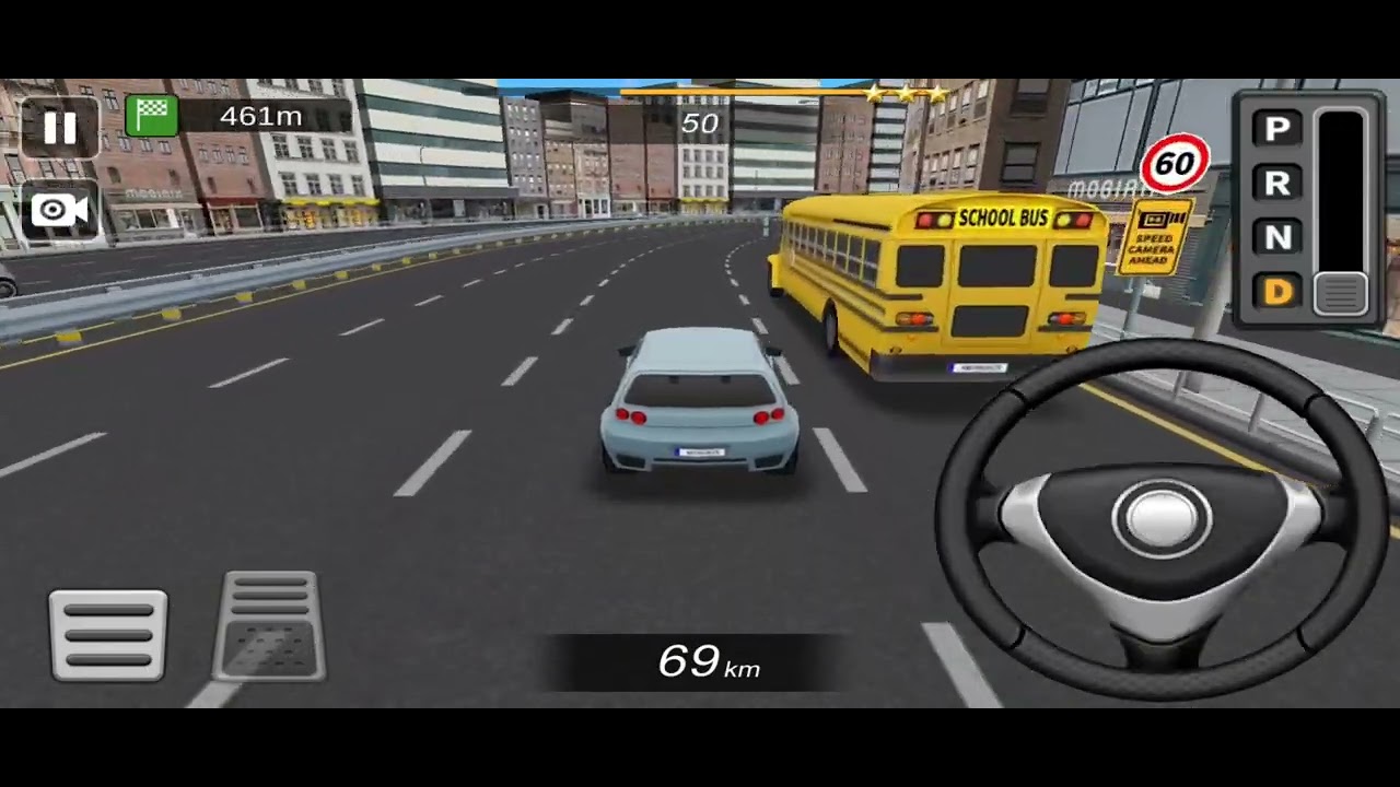 Traffic driving simulator HD gameplay new levels / 交通驾驶模拟器高清游戏 - YouTube