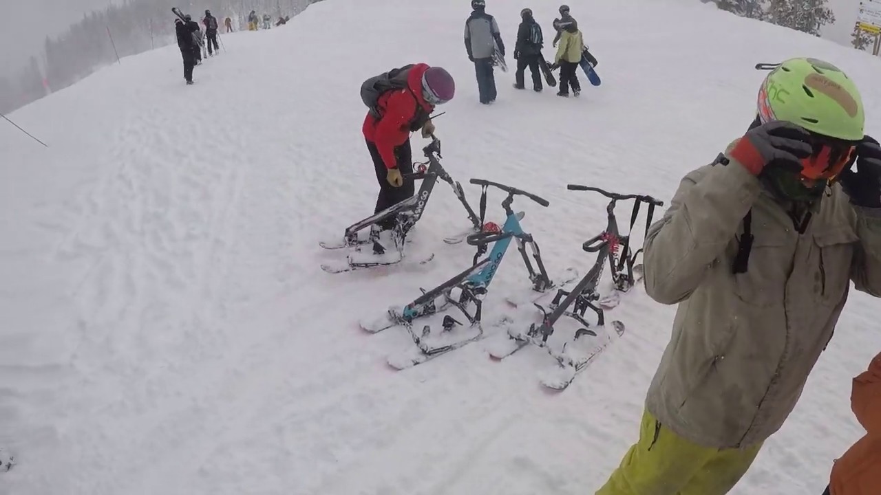 Ski Bike Tour Winter Park Colorado 12/8/2019 - YouTube