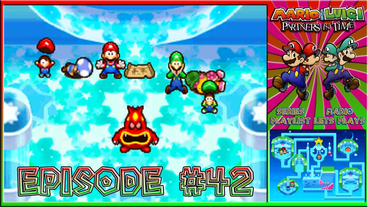 Mario & Luigi: Partners In Time - Elder Shrooboid Assault, The Fifth ...