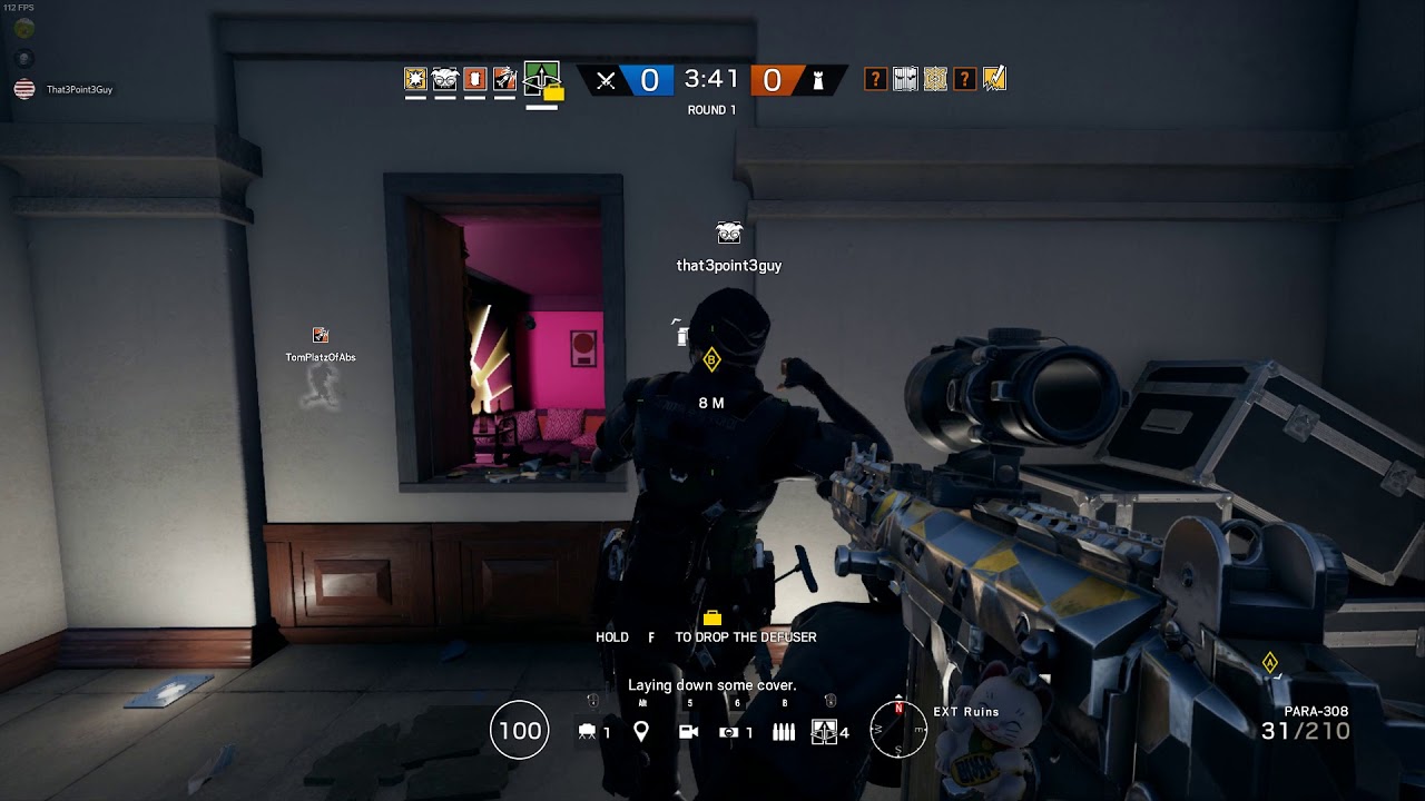 In and Out bomb defuse R6 - YouTube