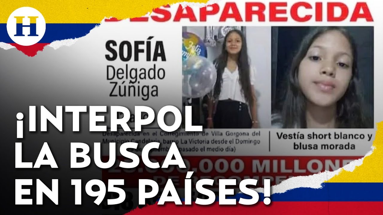 ¿Dónde está Sofía Delgado? La menor de 12 años que desapareció en Colombia tras salir por un ...
