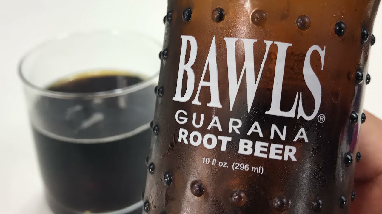 BAWLS Guarana Root Beer Taste Test - YouTube