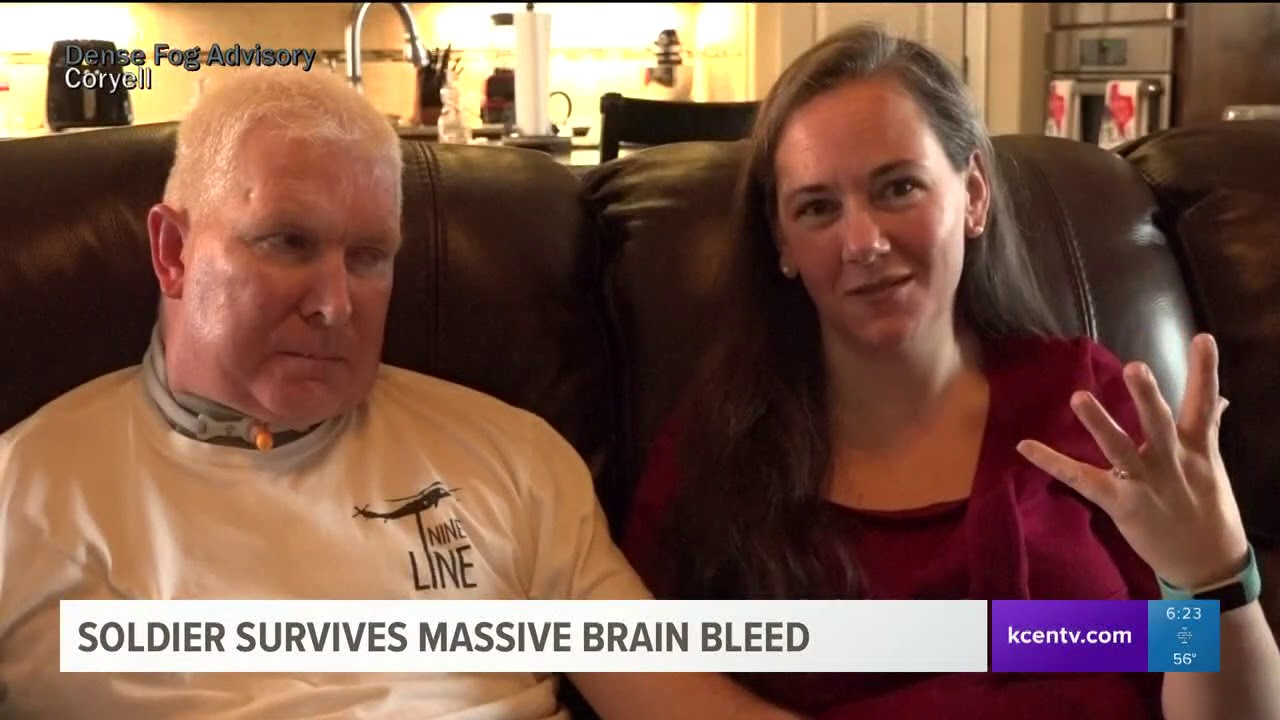 Military Matters: Soldier survives massive brain bleed - YouTube