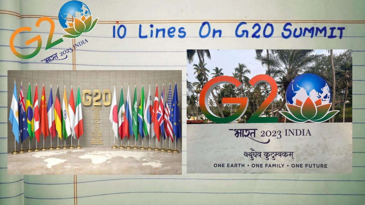 What is G20||10 lines on G20 summit||Essay on G20 summit||2023# ...