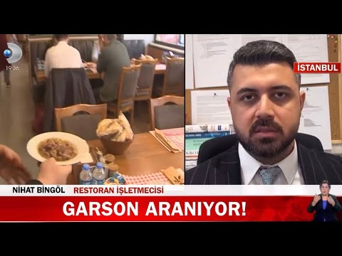 Kanal D Ana Haber İşkur Verileri Garson Bulunmuyor Haber - Nihat Bingöl