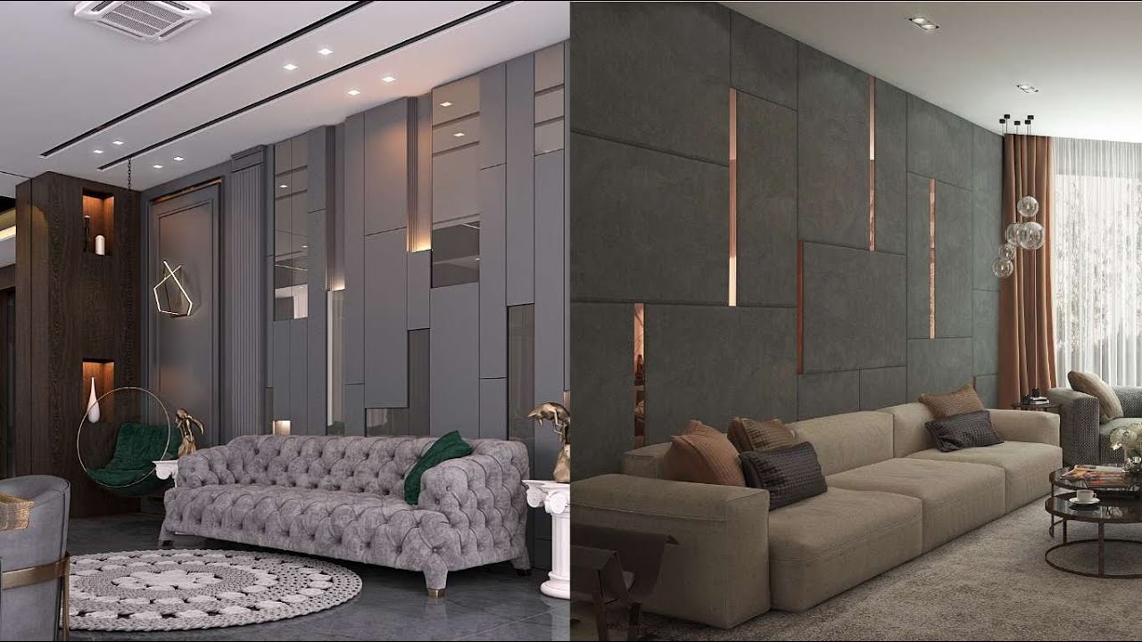 HOME DECOR SIMPLE BEAUTY INTERIOR WALL CLADDING IDEAS || WALL CLADDING ...