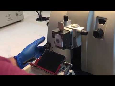 Microtome Block Holder Installation - YouTube