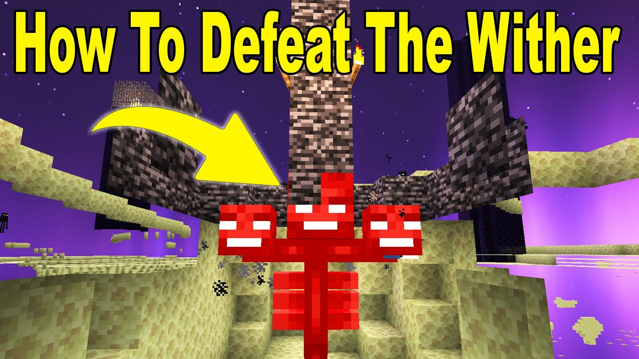 The Best Way To Defeat The Wither In Minecraft 1.20 | 1.19 | 1.18 | 1. ...