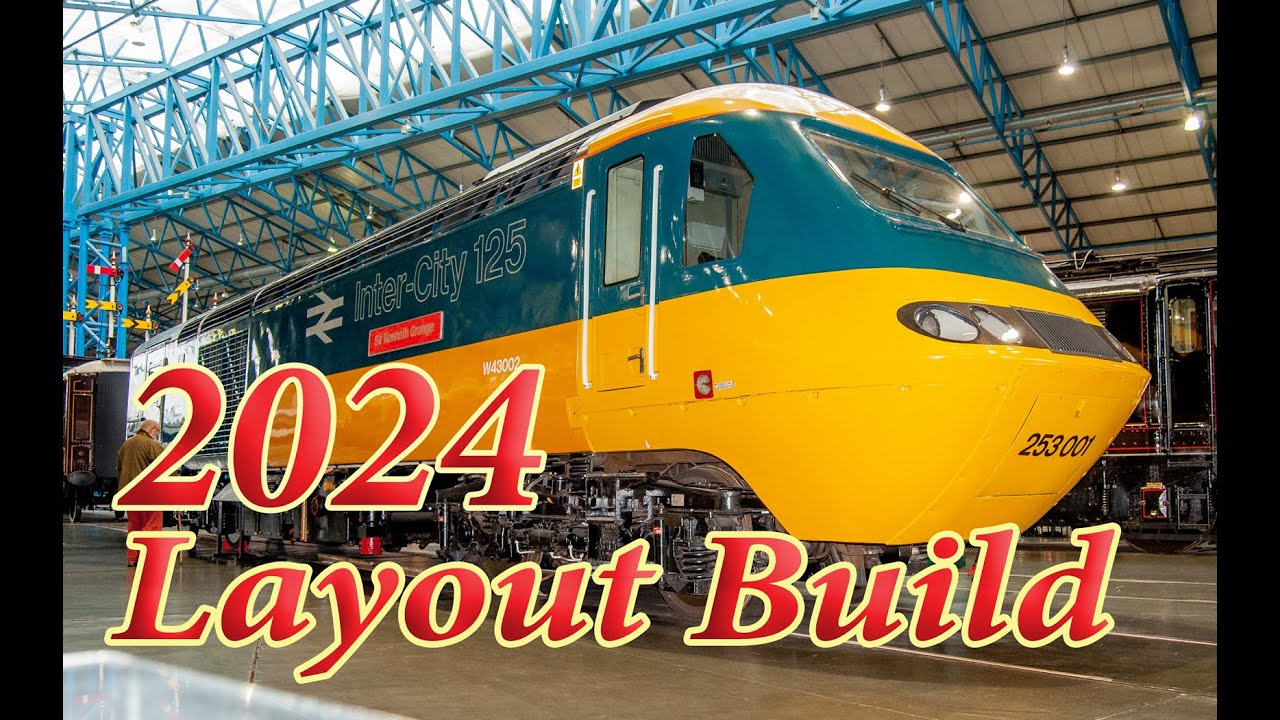 MODEL RAILWAY RAILROAD LAYOUT UPDATE 2024 PART 1 - YouTube