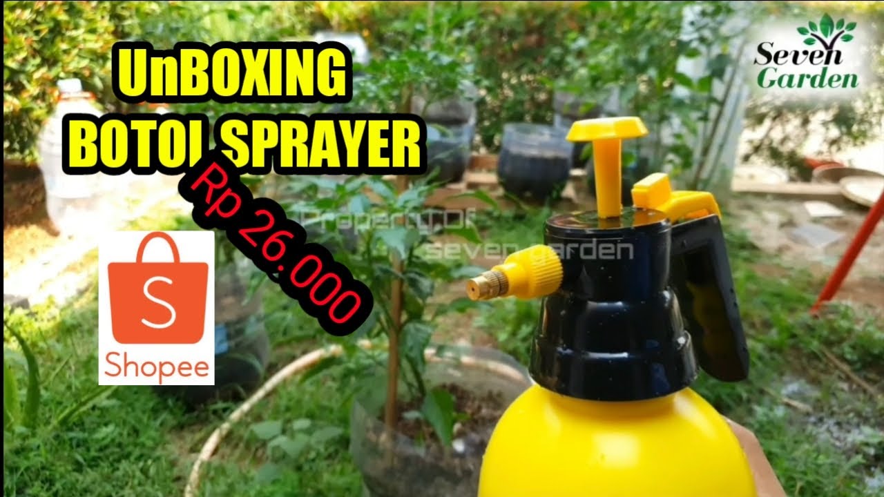 UNBOXING BOTOL SPRAYER 2 LITER - YouTube