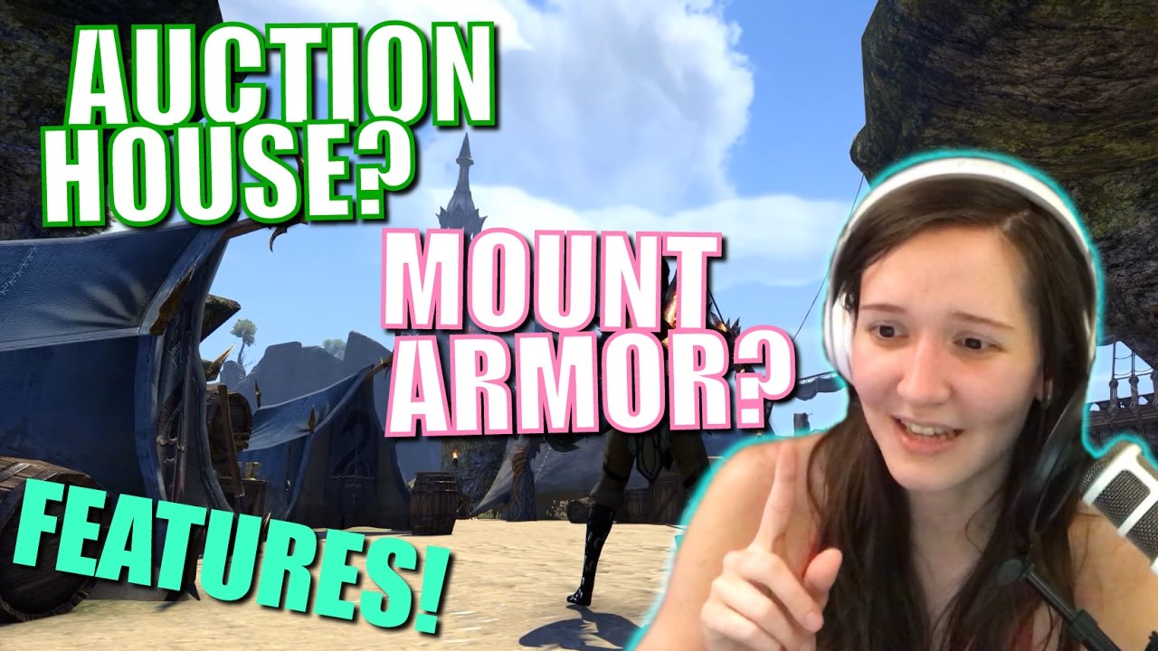 ESO Auction House, Mount Upgrade Visuals & Settings Guide!! MONTAGE ...