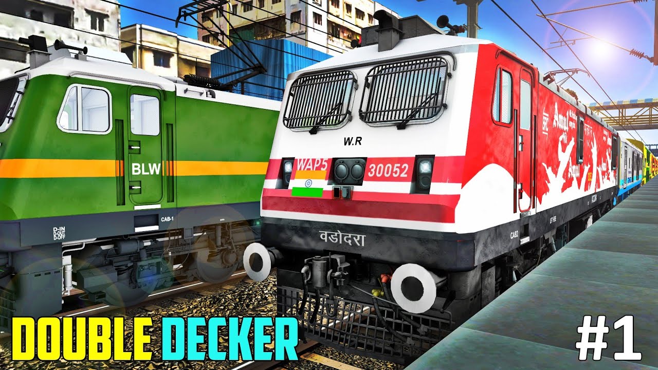 Amritsar - Bandra Terminus Paschim Express in MSTS Open Rails || Indian ...